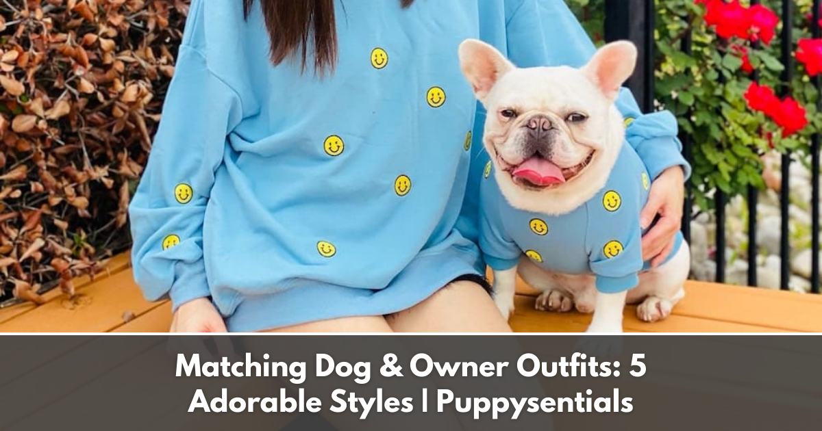 Matching Dog & Owner Outfits: 5 Adorable Styles | Puppysentials